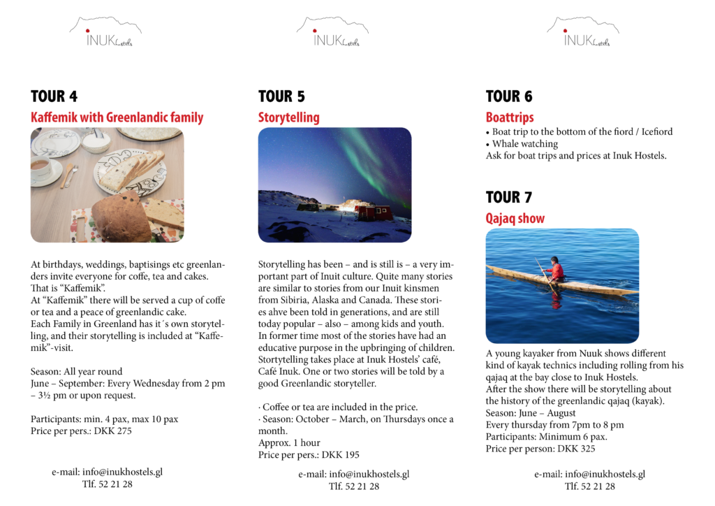 Tours - Inuk Hostels